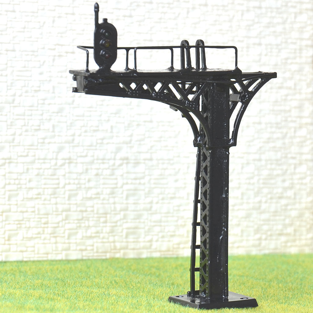 2 x HO / OO scale Cantilever Signal Bridge prewired LEDs 3 aspects sin