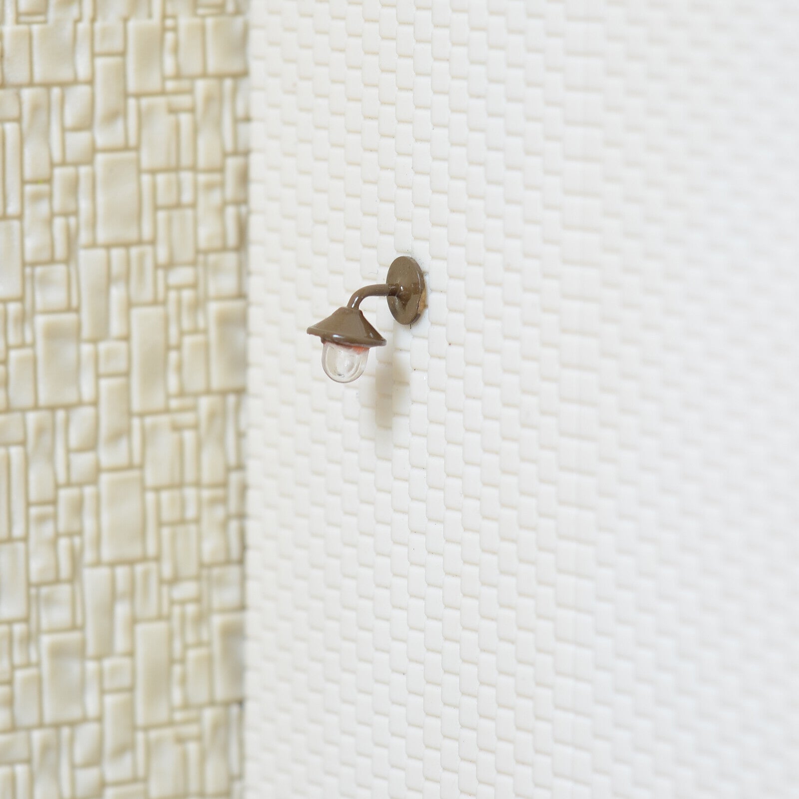 5 x OO / HO scale street bracket light model wall lamp posts LED build