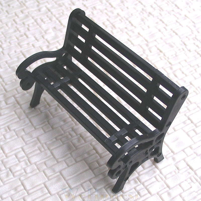 12 pcs G scale 1:24 Park Benches / platform settee #CB