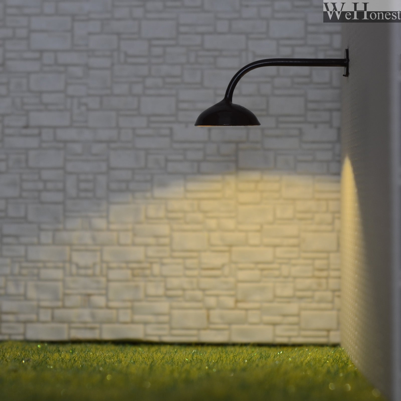 5 x O Scale LED Street wall Light Model Railroad Spotlight lamp post