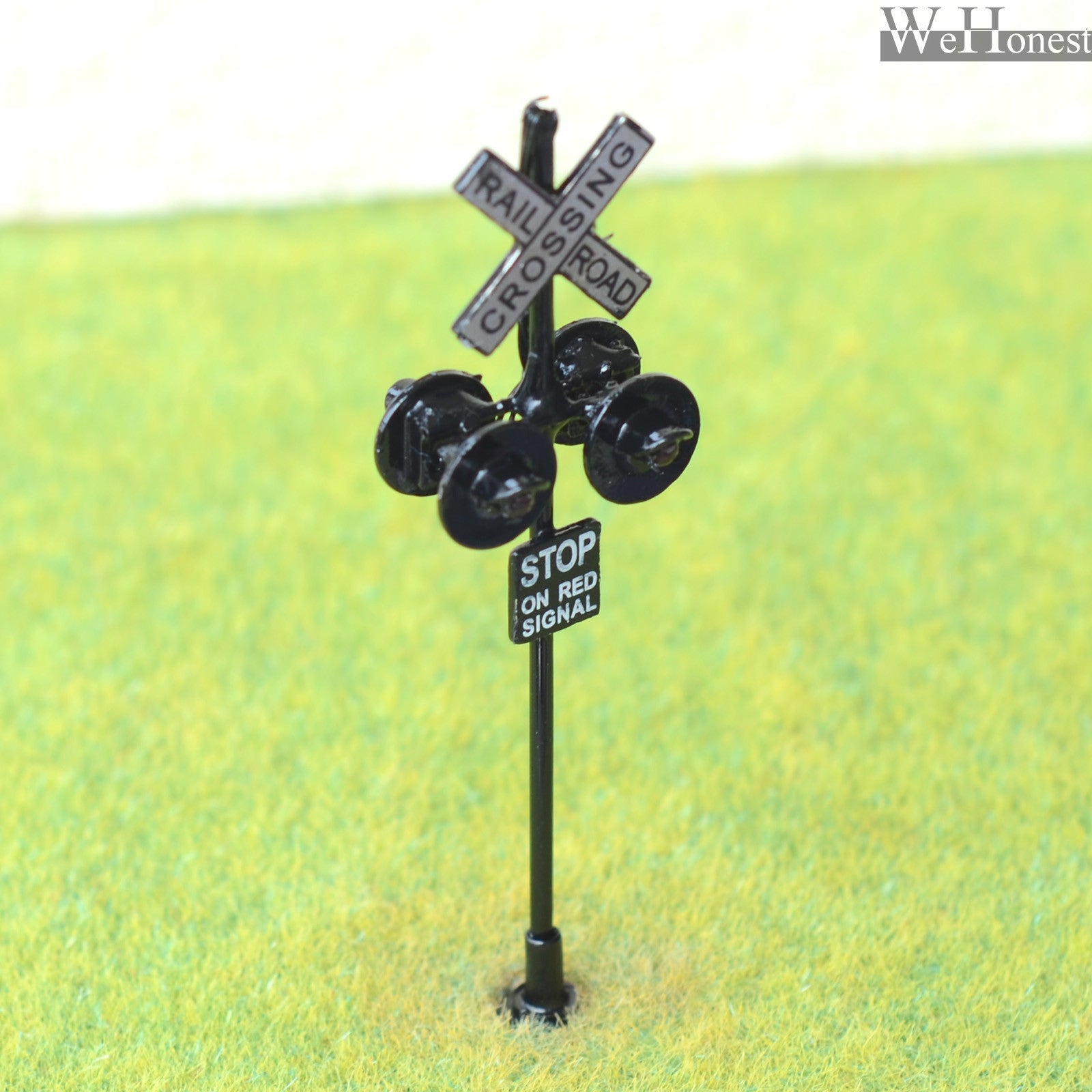 1 x HO/OO Scale railway crossing signals LED flashing + Circuit board