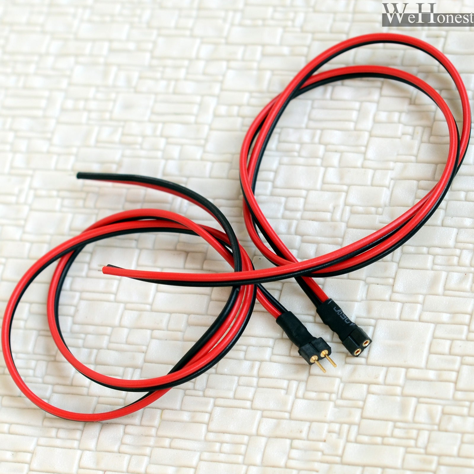 10 pairs 2 Pins mini-plug kits 2.0mm round Micro Decoder Connector, te