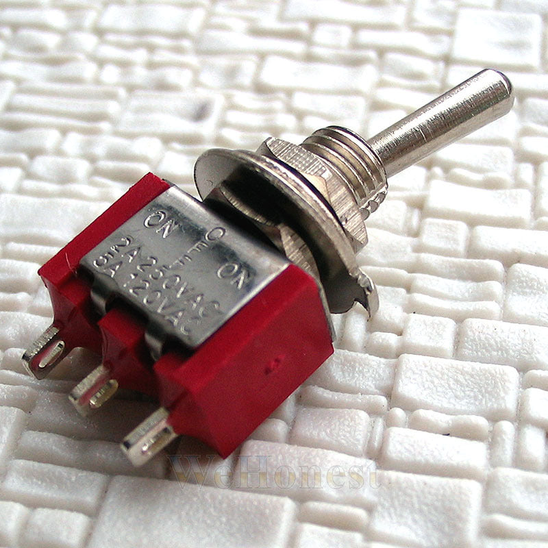 20 pcs Electric Toggle Switch SPDT On-Centre Off-On