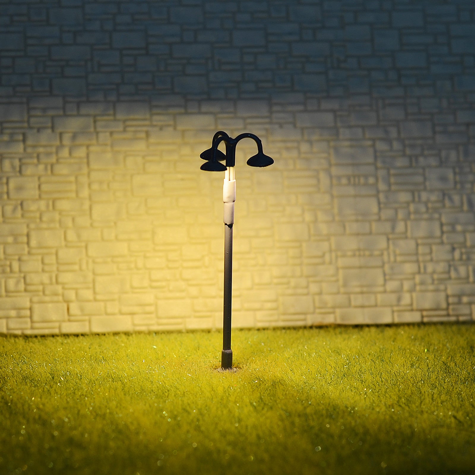 5 x N Scale LED light Model train Railroad 3 heads street road Lamp po