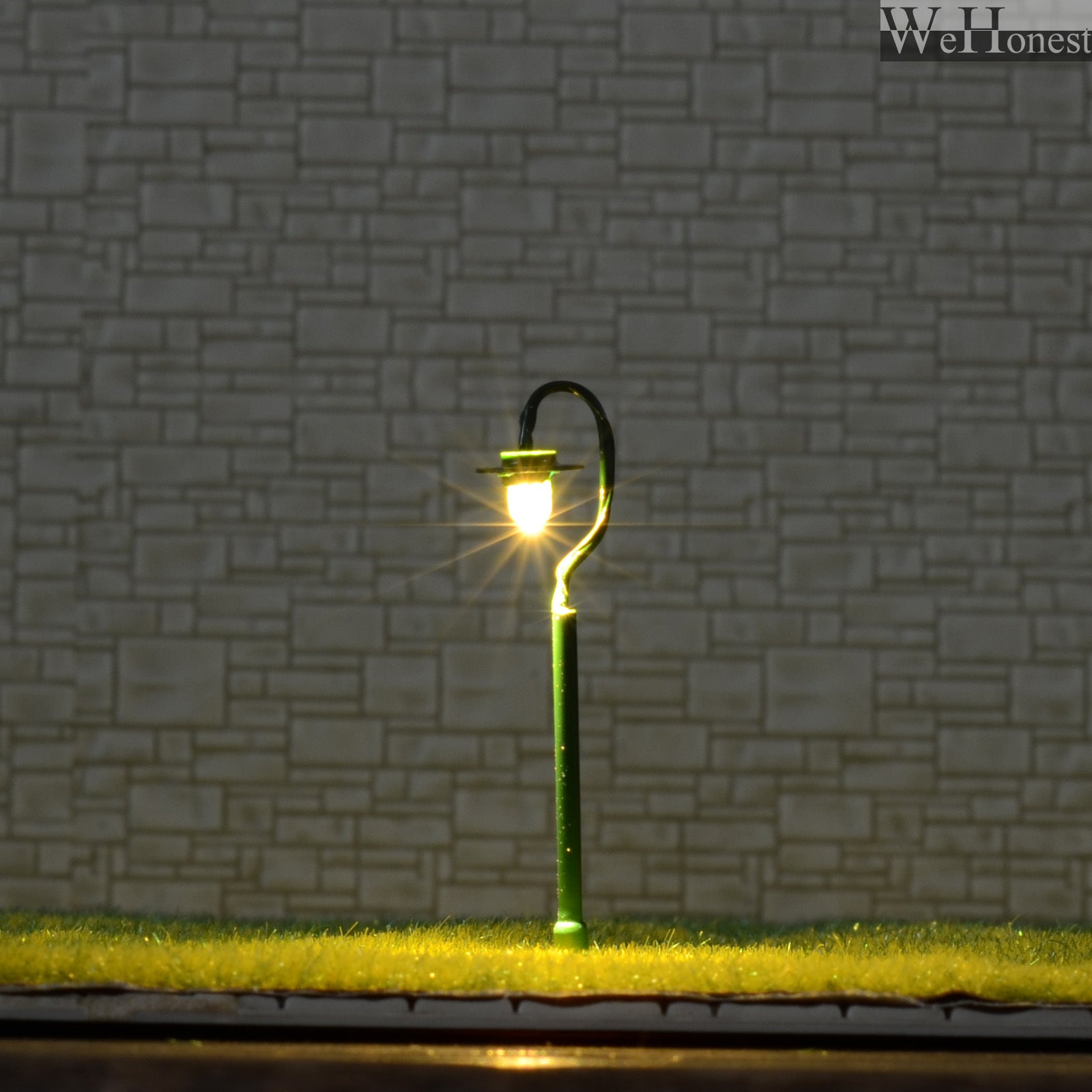 5 x N Scale led street lights Model Railroad Lamp posts Path Lamps #R3