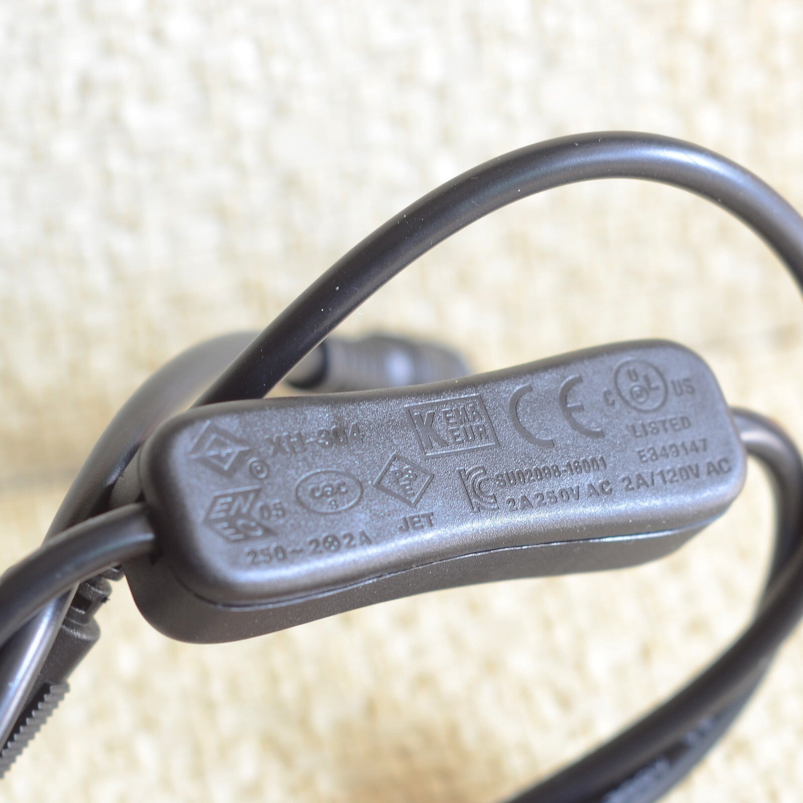 1 x Inline DC Power Switch Extension Cable 5.5mm x 2.1mm Male Female B